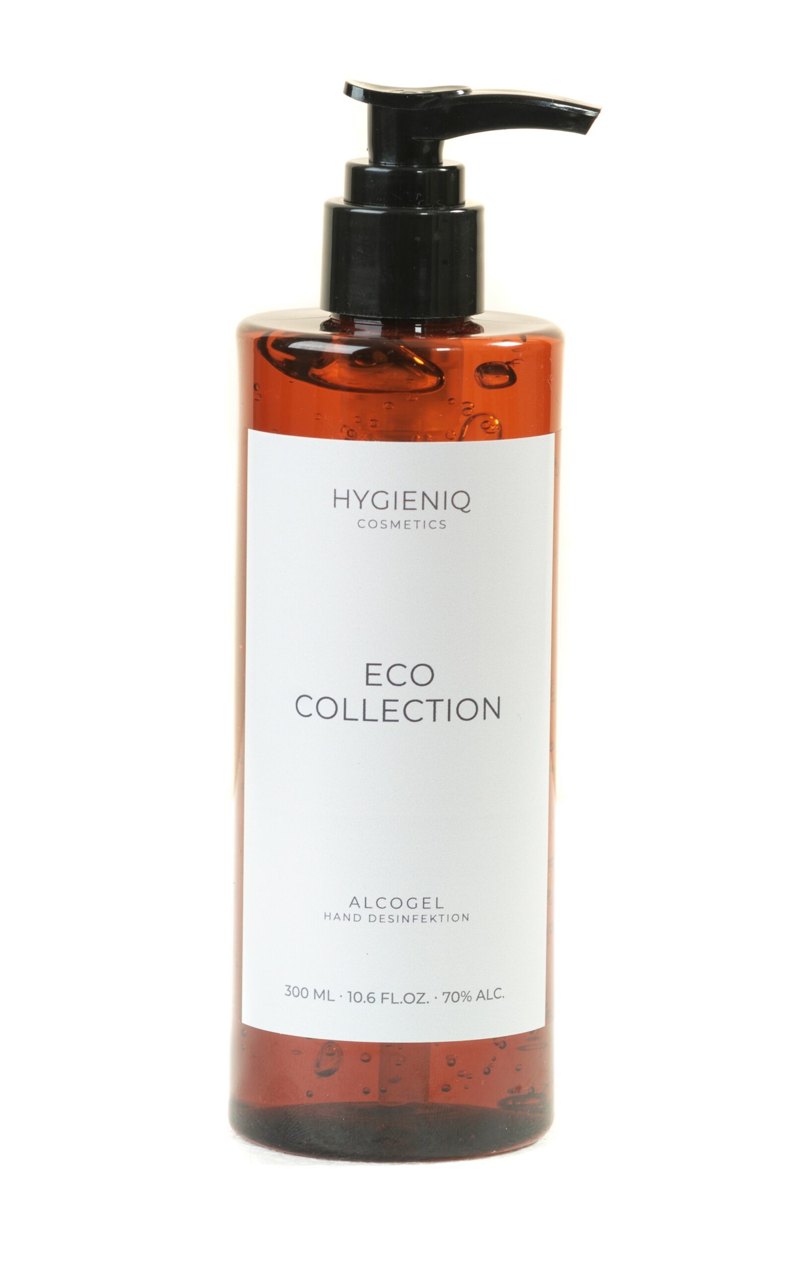 Återfuktande Alcogel 70%, 300 ml pumpflaska - Hygieniq of Scandinavia AB
